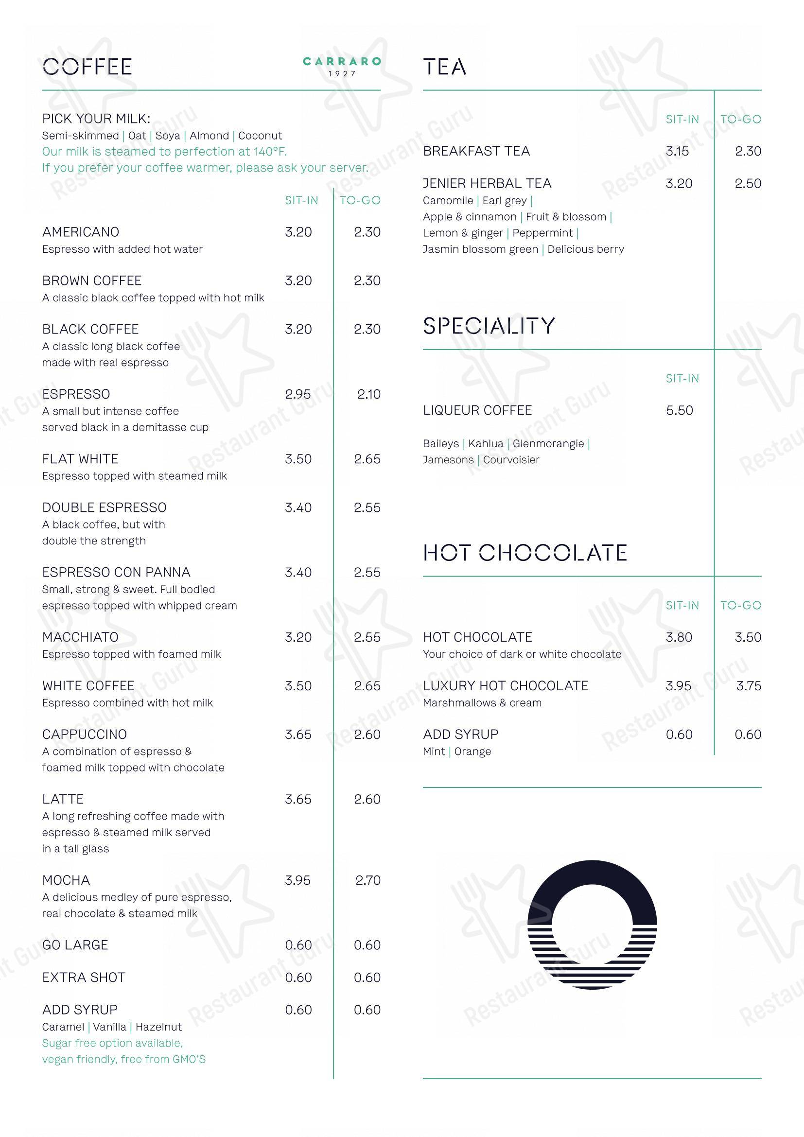 Menu at Scotts Bar & Restaurant, Largs, Largs Yacht Haven