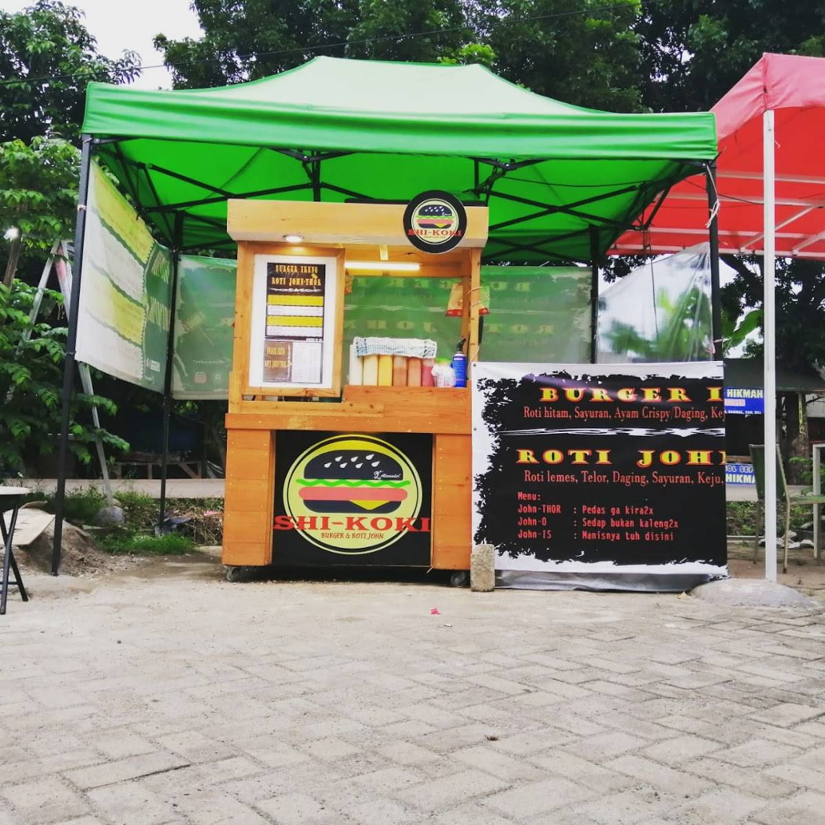 Carta del restaurante Shi-Koki, Burger & Roti John, Kalisuren