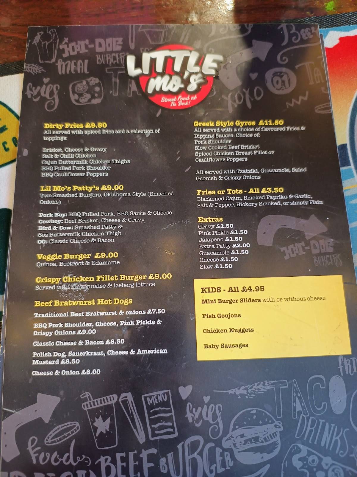 Menu at Ship Aground Pembrey pub & bar, Burry Port