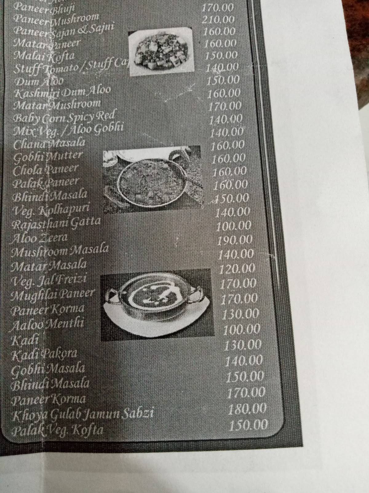 Menu at Shri Bikaner sweets restaurant (Thali House) -Restaurant ...