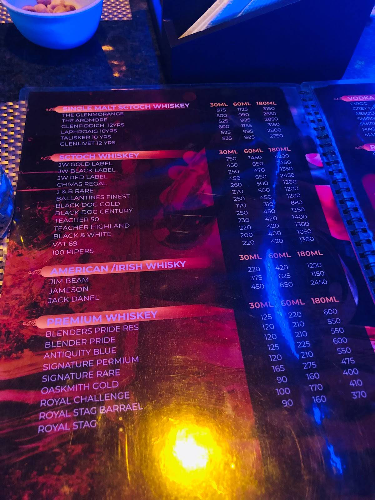 Menu at SkyDeck Rooftop Restaurant, Pimpri-Chinchwad