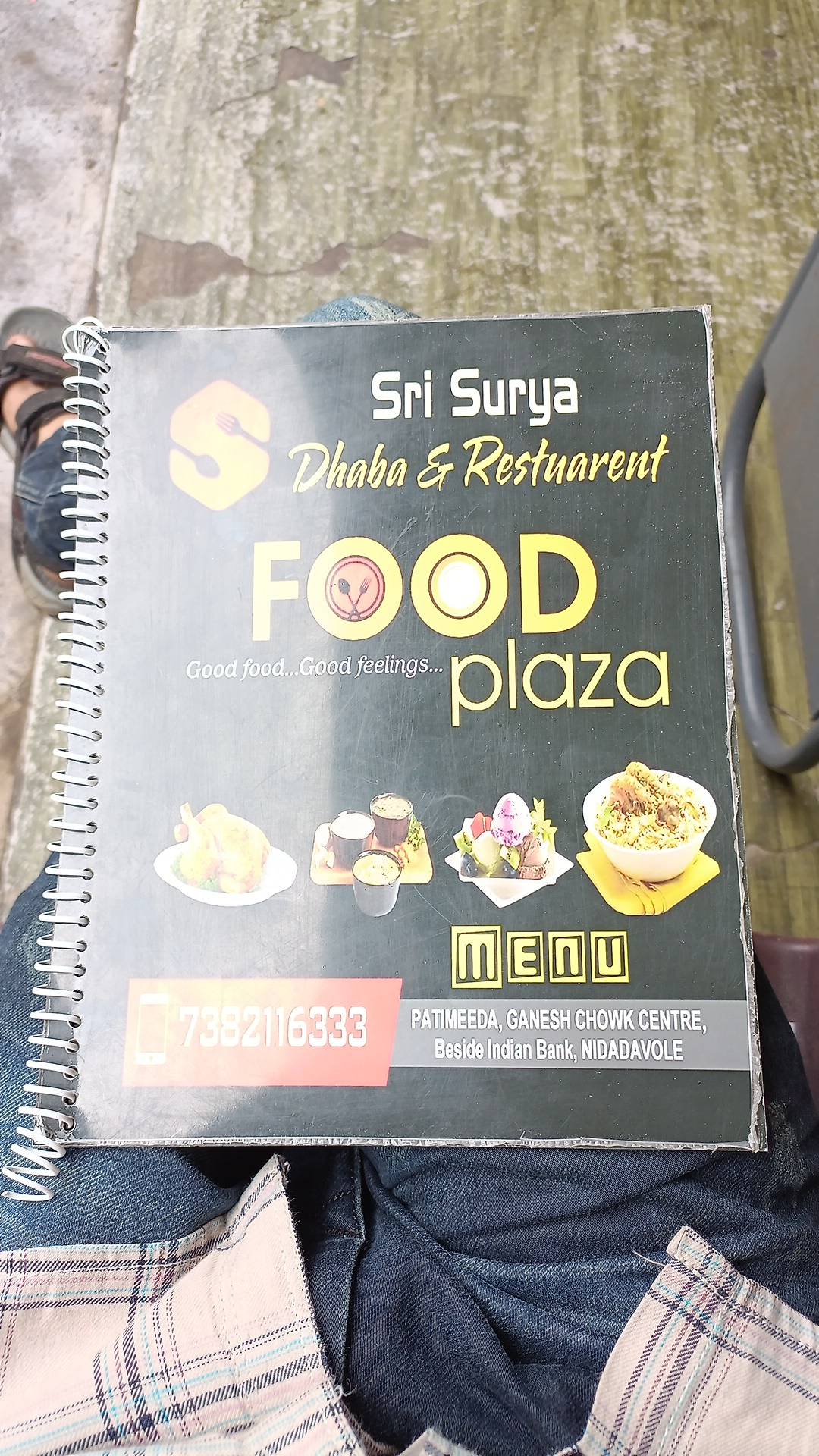 Menu at Sri Surya Dhaba & Restuarent, Nidadavolu