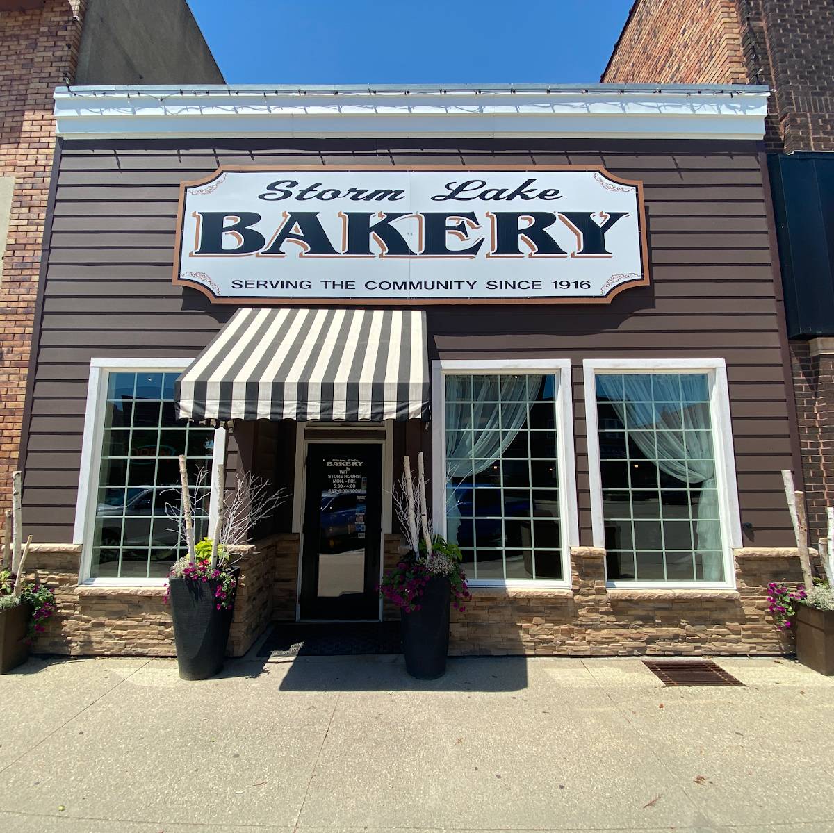 Menu at Storm Lake Bakery, Storm Lake