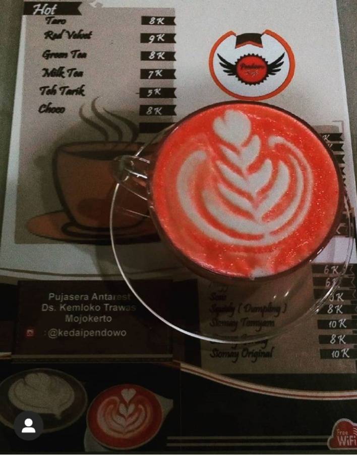 Carta de Story Coffee, Indonesia, Jl.Nangka Rt01 RW 08