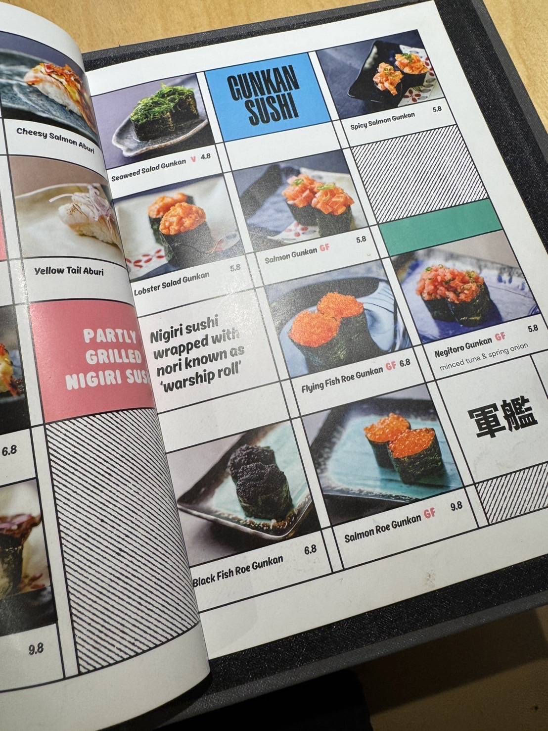Menu at Super Tetsudo Claremont restaurant, Claremont