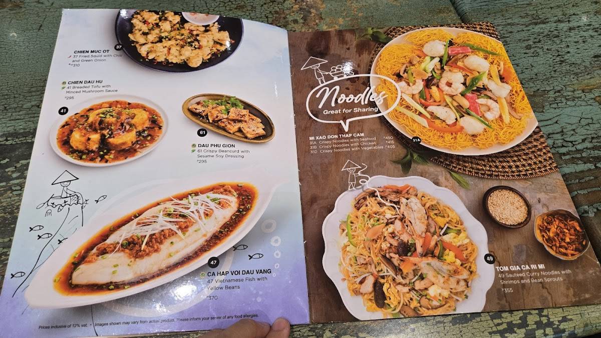 Menu at Pho Hoa - BGC Uptown Mall restaurant, Taguig, H343+MQ2