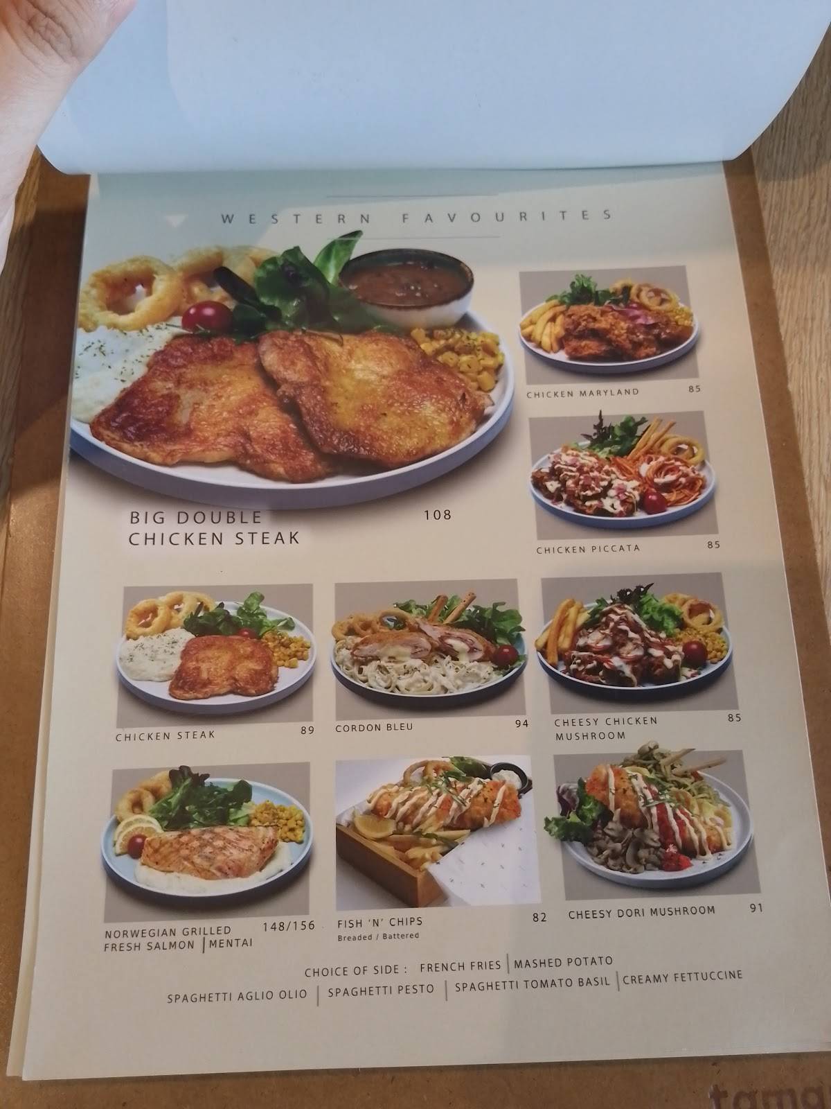 Menu at Tamani Cafe Citra Garden 6, West Jakarta