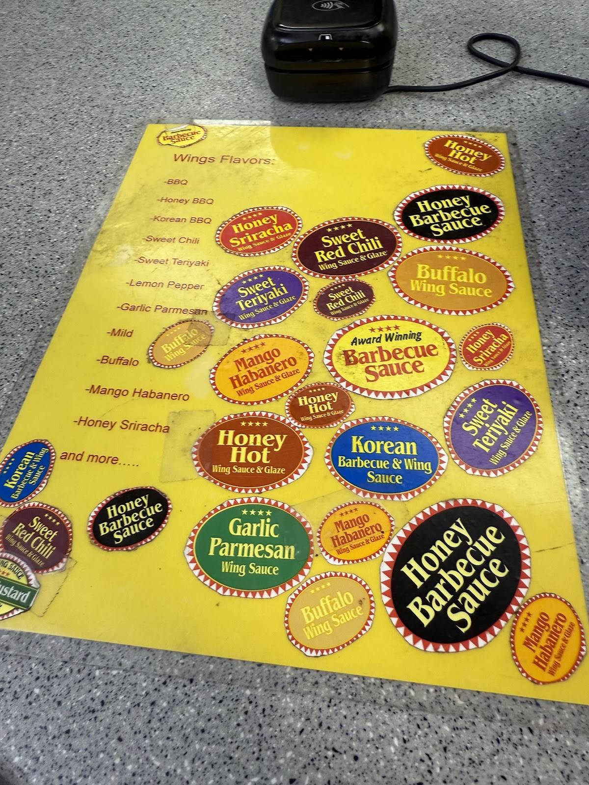Carta del restaurante Tazz Takeout, Tampa, E Busch Blvd