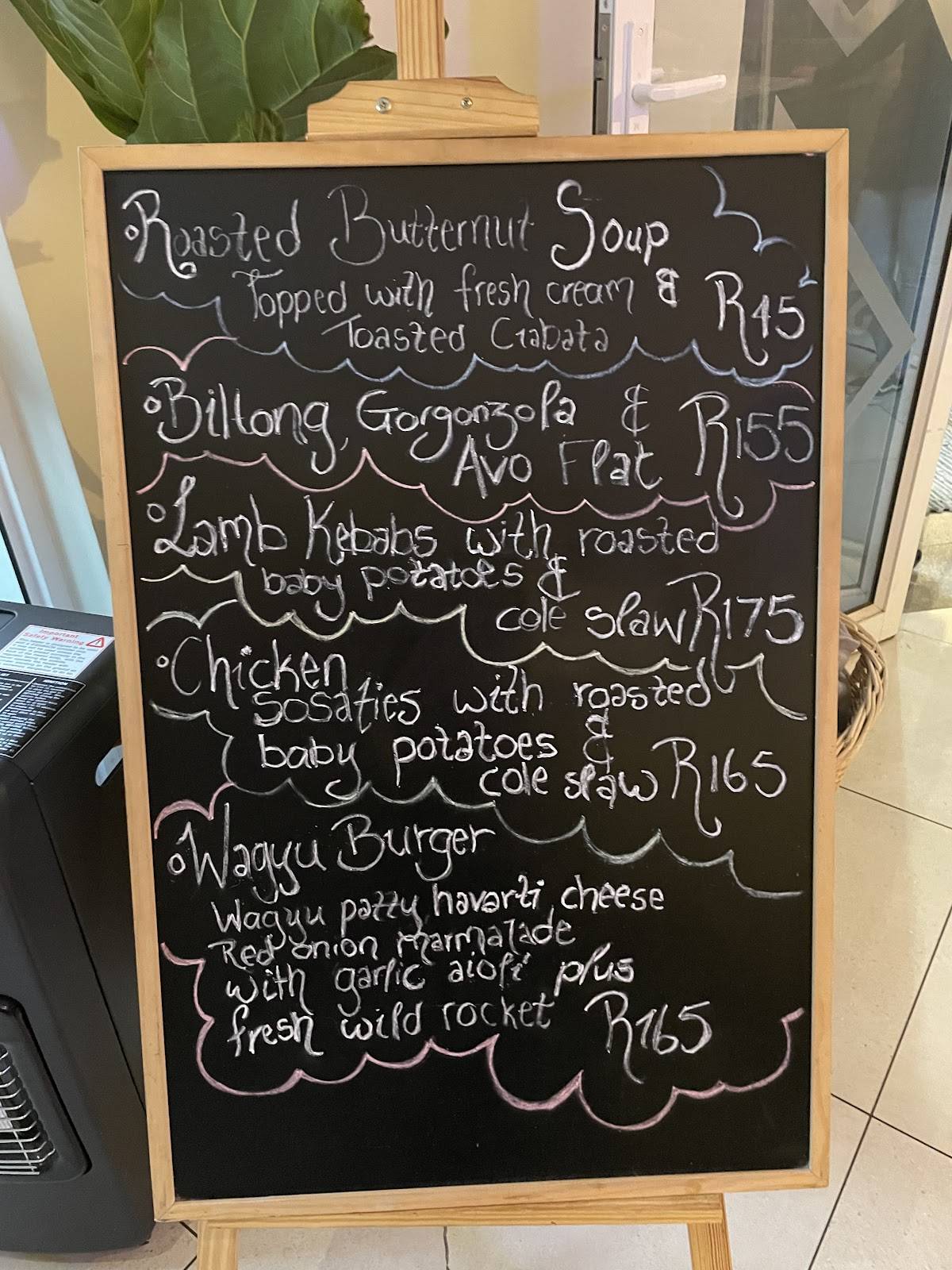 Menu at Tapas Bar and Restaurant, Port Elizabeth