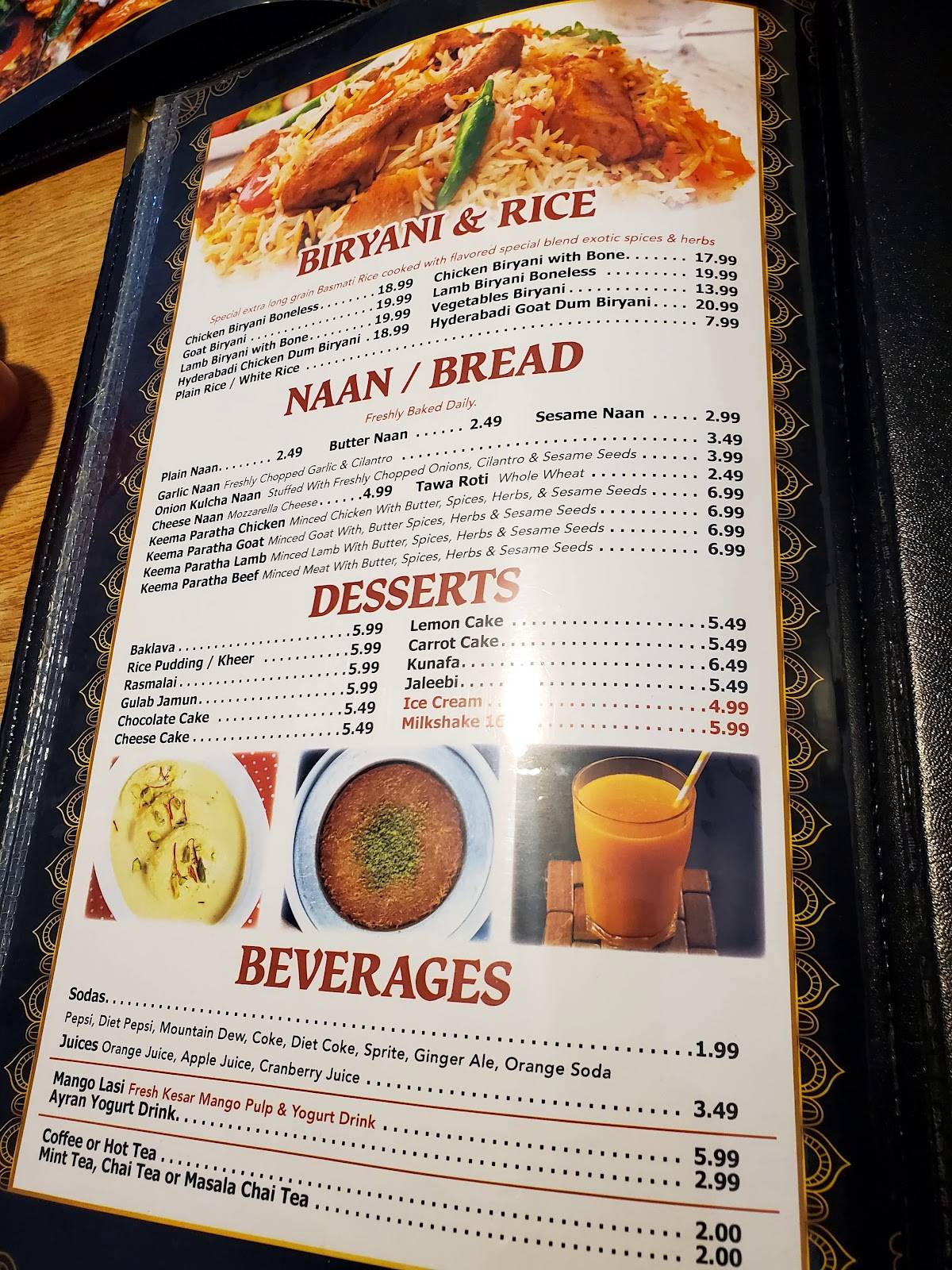 Menu at TAQWA CATERING (Authentic PAKISTANI/IND/BANGALA FOOD 100% HALAL ...