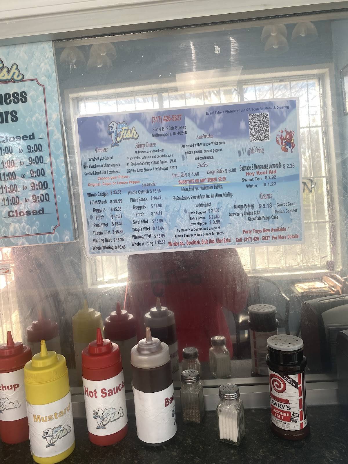 Menu at Taste This Fish restaurant, Indianapolis