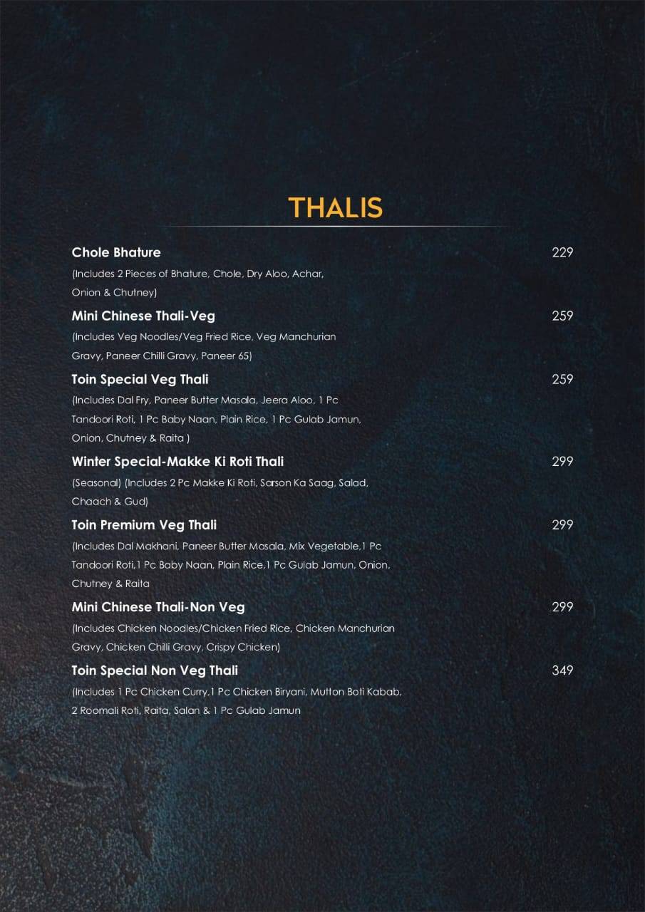 Menu at Taste of India Veg & NonVeg Delicacies, Lucknow, Shop Number 1