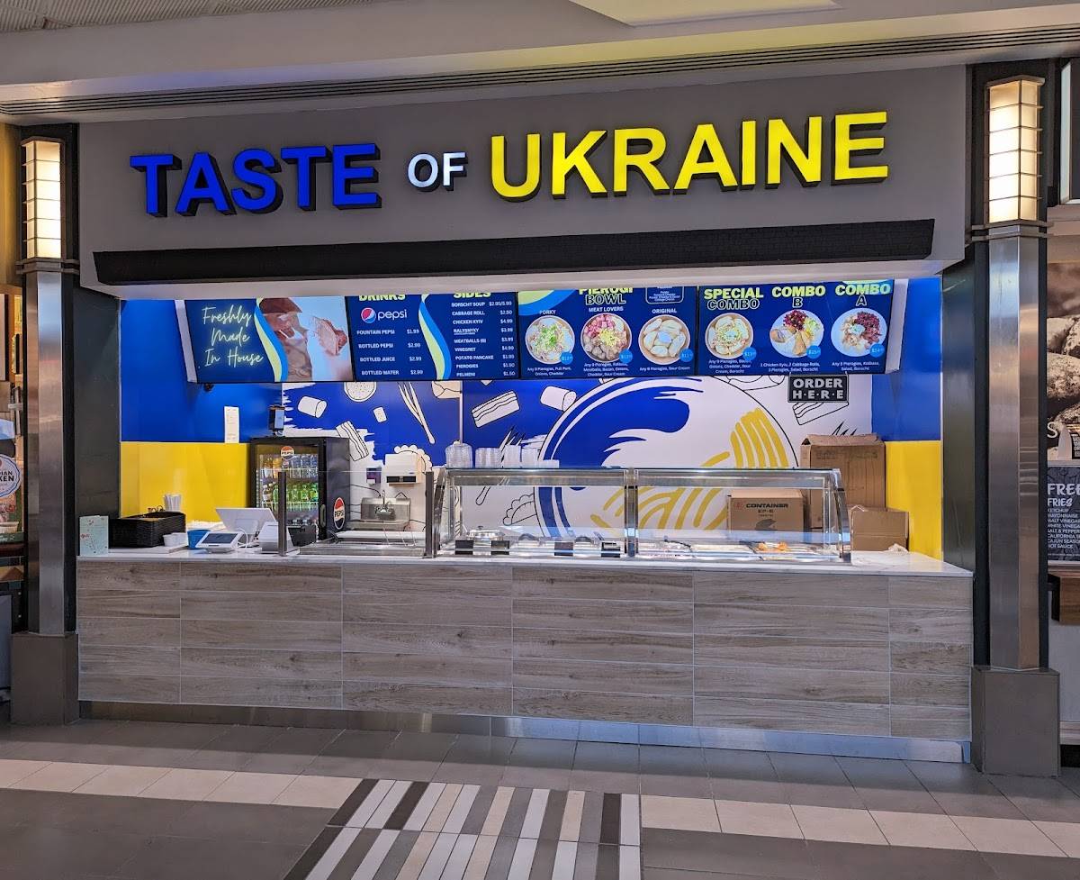 Menu at Taste of Ukraine restaurant, Winnipeg, Regent Ave W F3