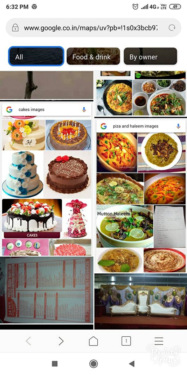 Menu at Tasty food, Hyderabad, 8-2-397/a banjarahils road no 5 near by ...