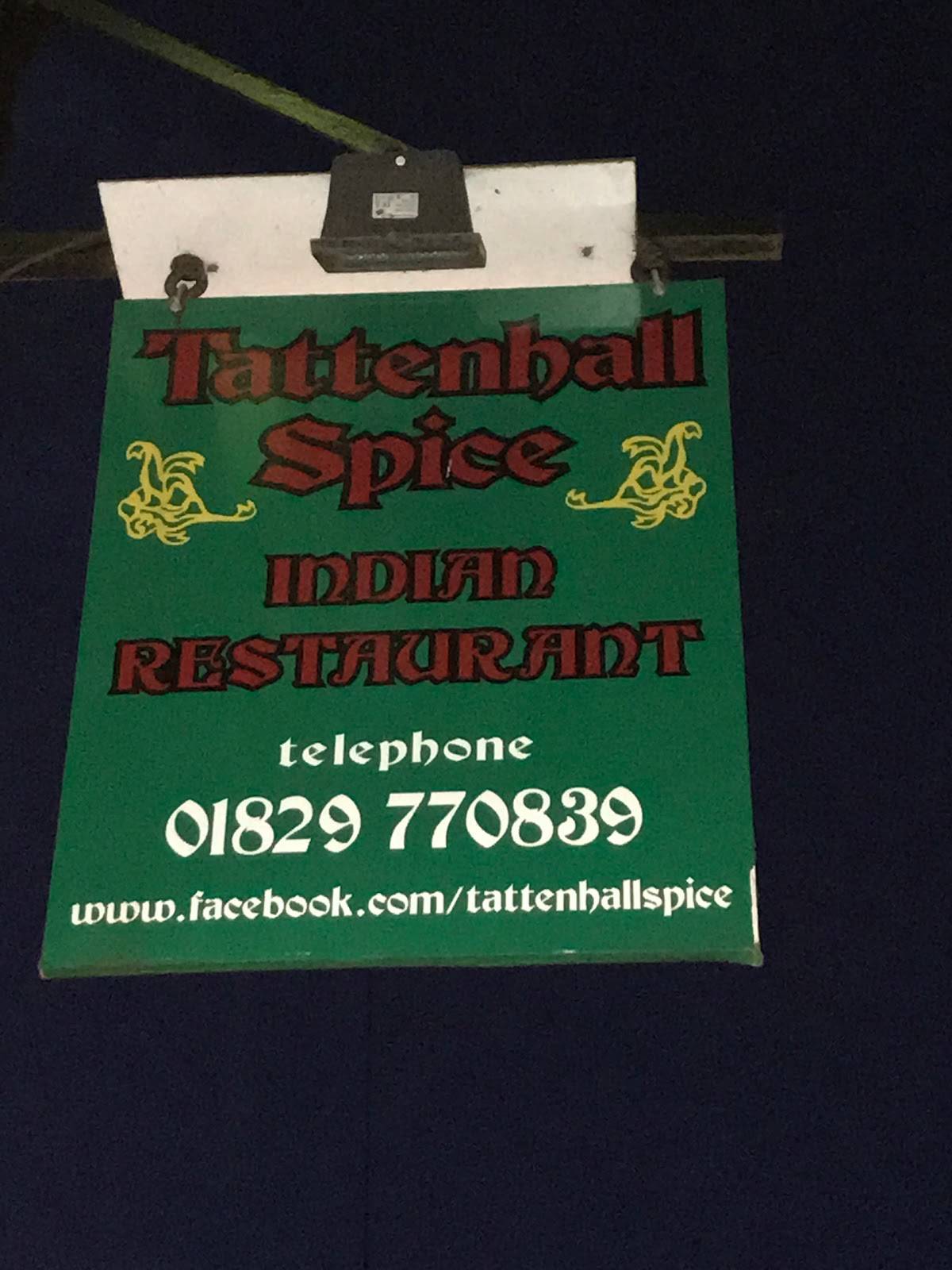 Menu at Tattenhall Spice restaurant, Tattenhall