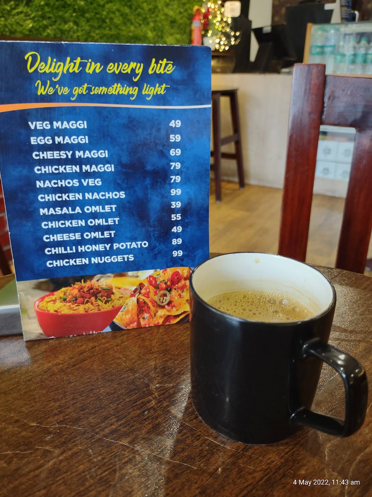 Menu at Tea Lounge cafe, Bengaluru, 43