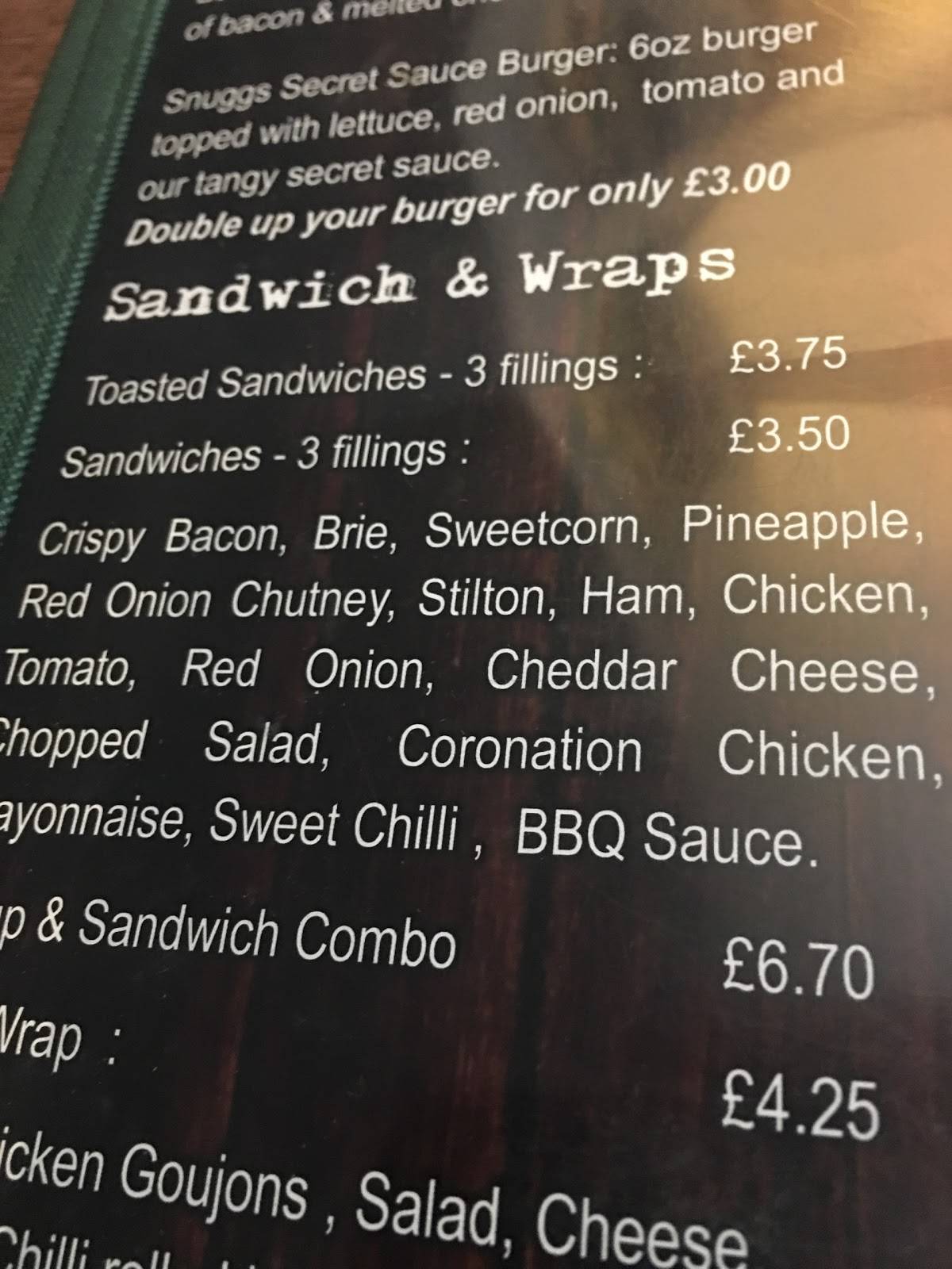 Menu at The Albert pub & bar, Banbridge
