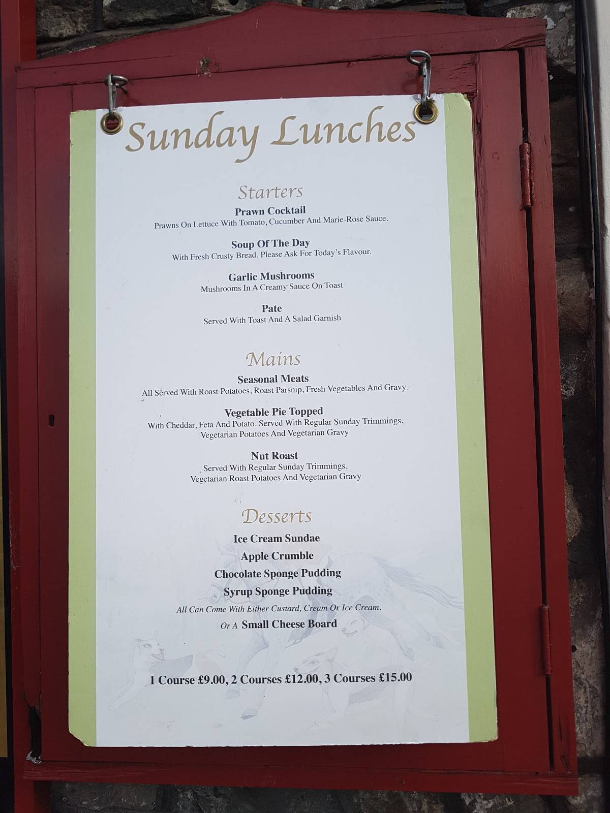 Menu at The Beaufort Hunt pub & bar, Bristol, 72 Broad St