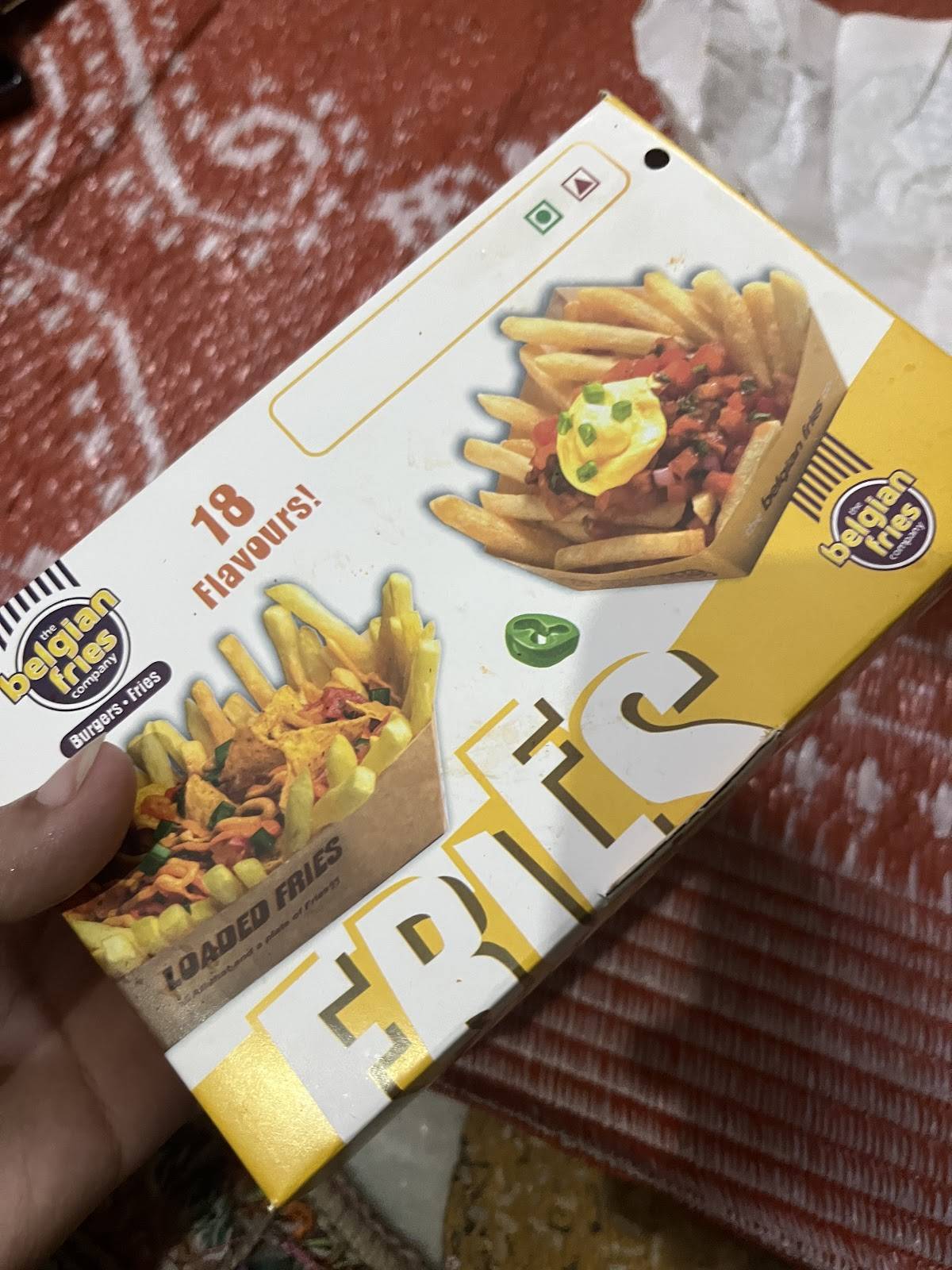Menu at The Belgian Fries Co - Burgers & Fries, Ghaziabad