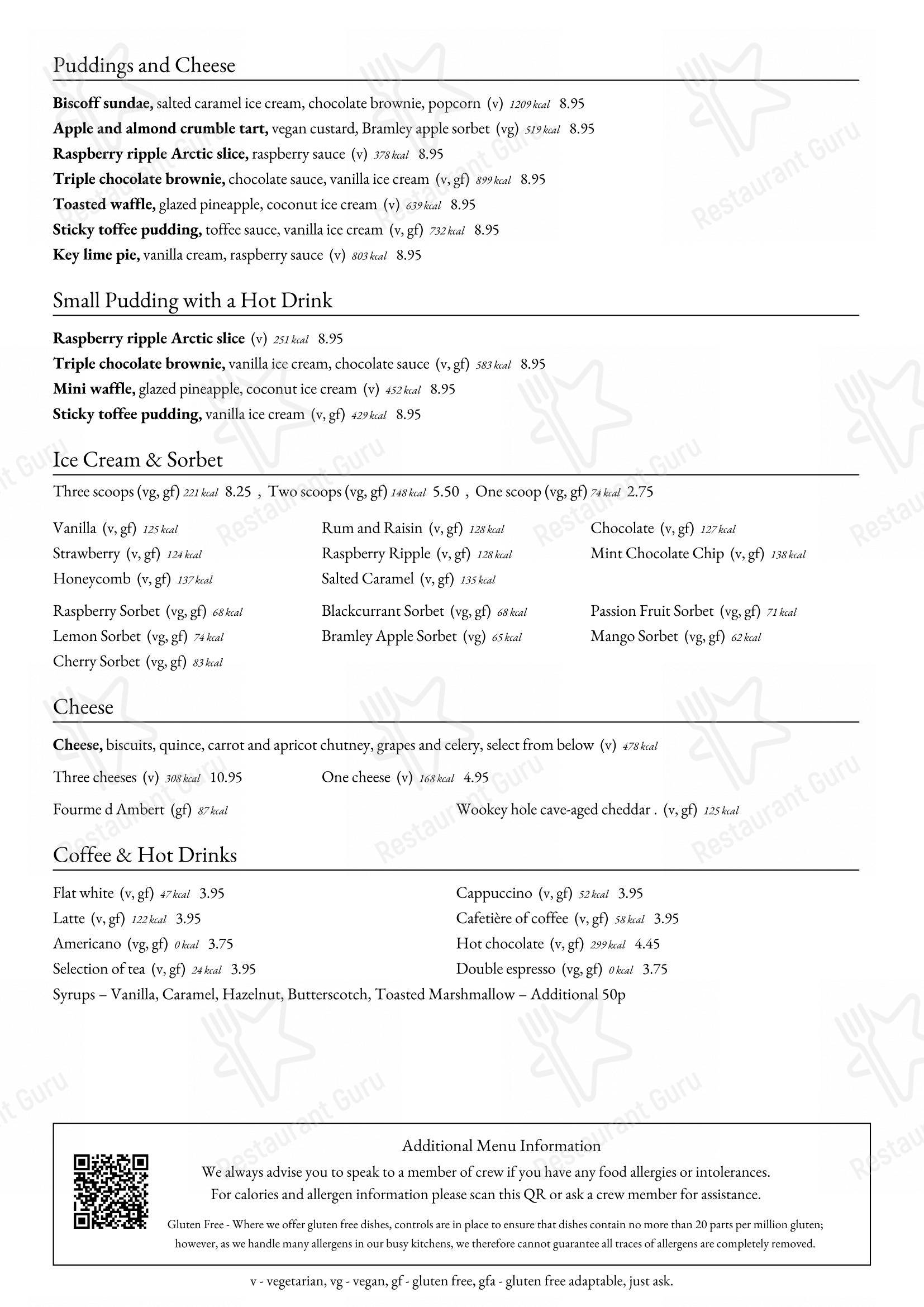 Menu at The Bell fast food, Stratford-upon-Avon, Shipston Rd