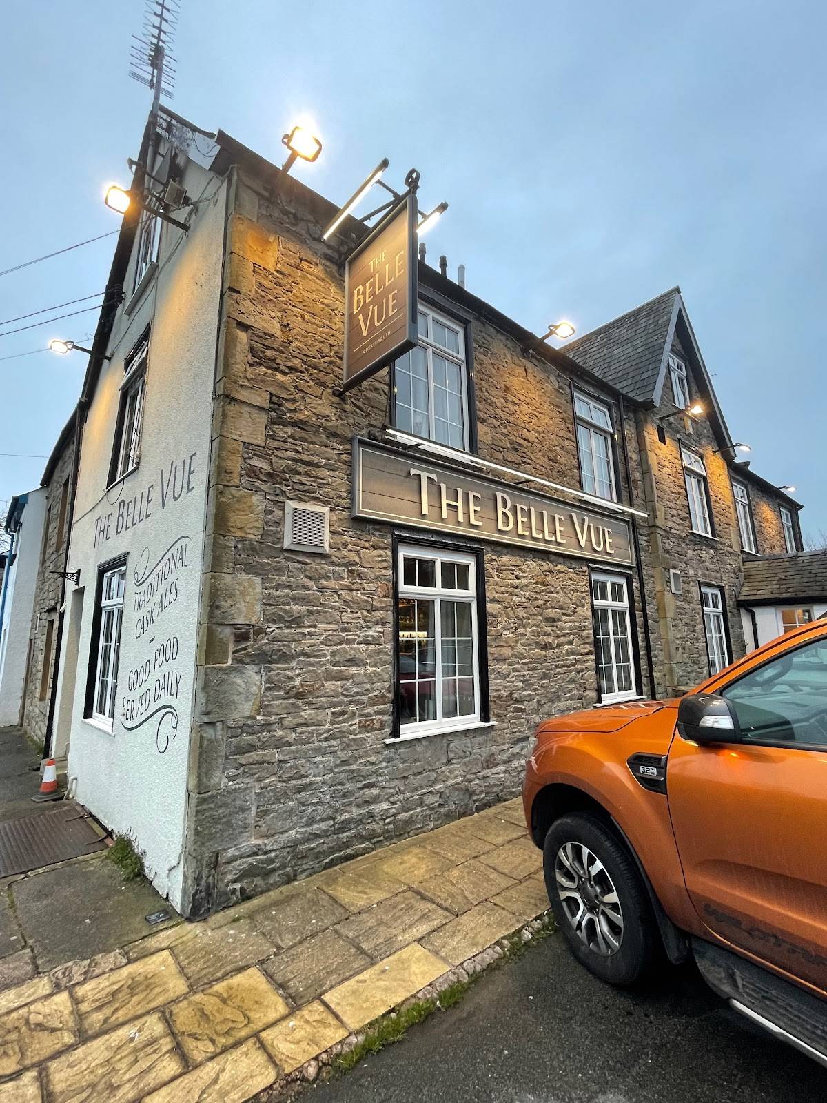 Menu at The Belle Vue, Papcastle pub & bar, Papcastle