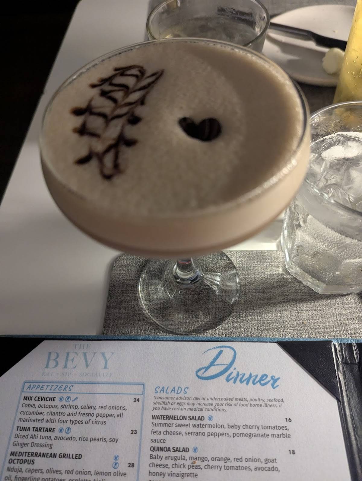 Menu at The Bevy pub & bar, Naples