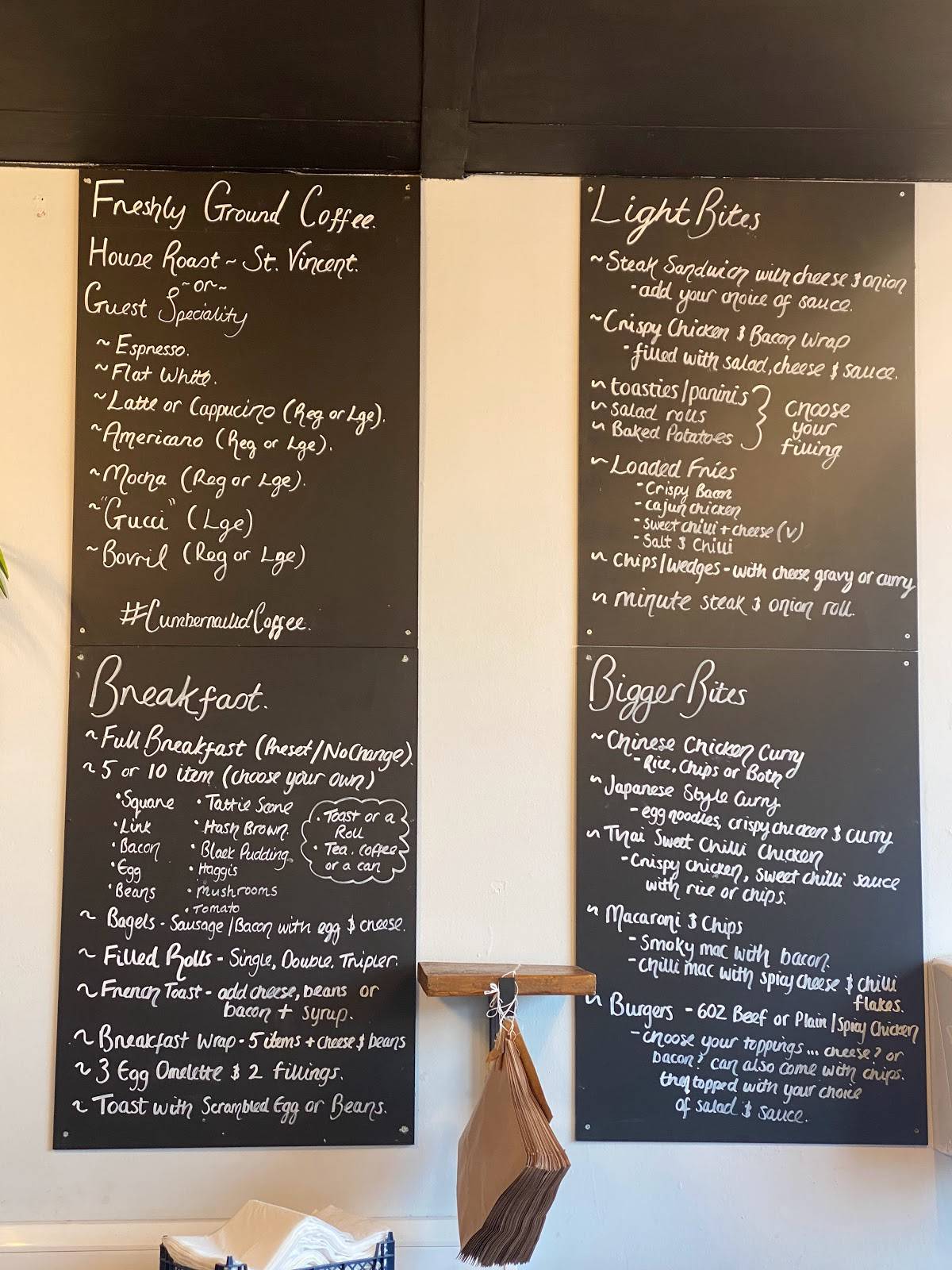 Menu at The Buffet Box Cafe - Cumbernauld, Cumbernauld