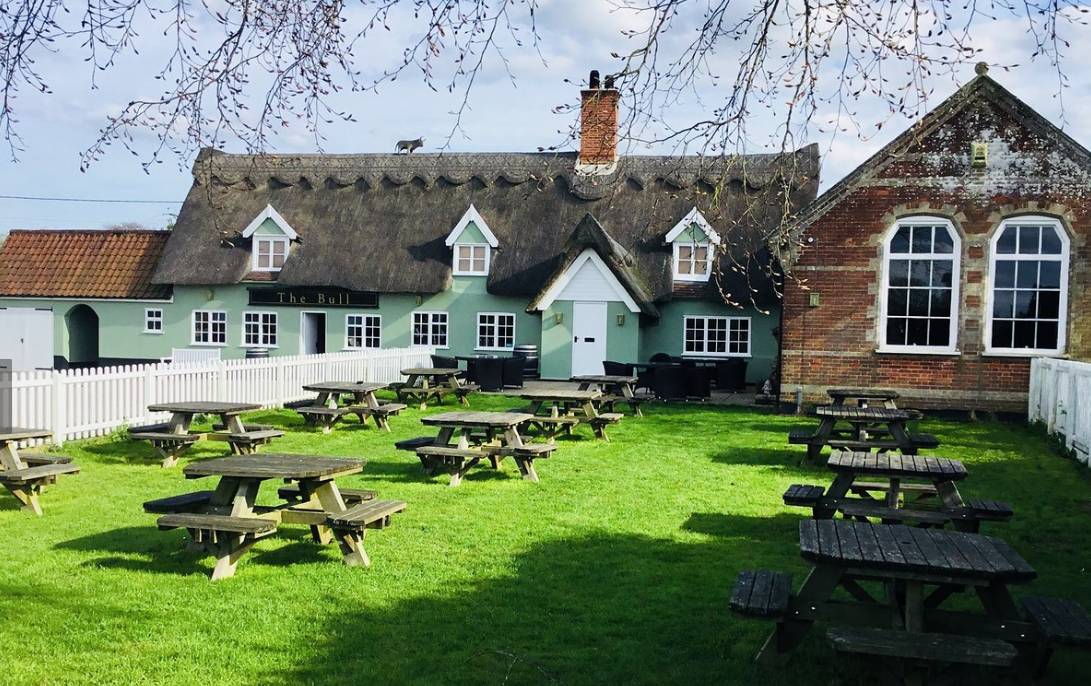 Menu at The Bull Inn pub & bar, Bacton