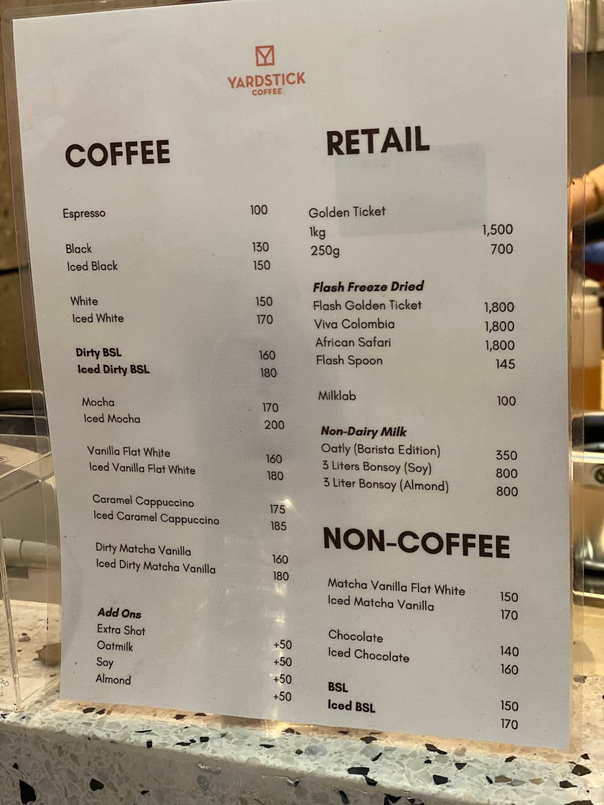 Menu at The Daily Cut restaurant, Mandaluyong