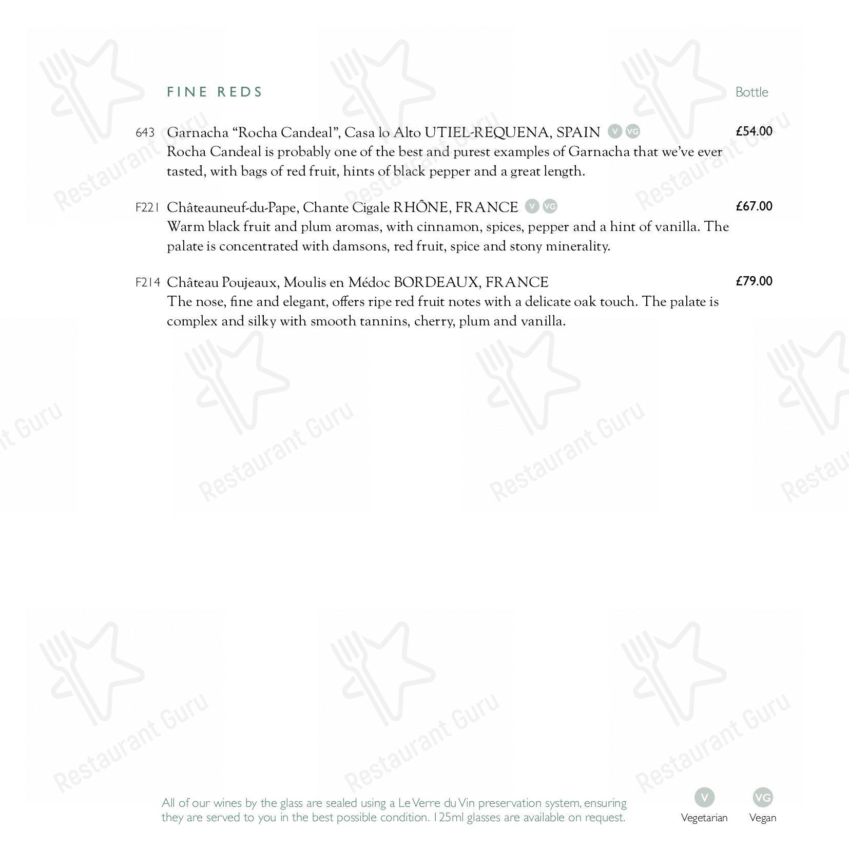 Menu at The Eight Bells pub & bar, Saffron Walden