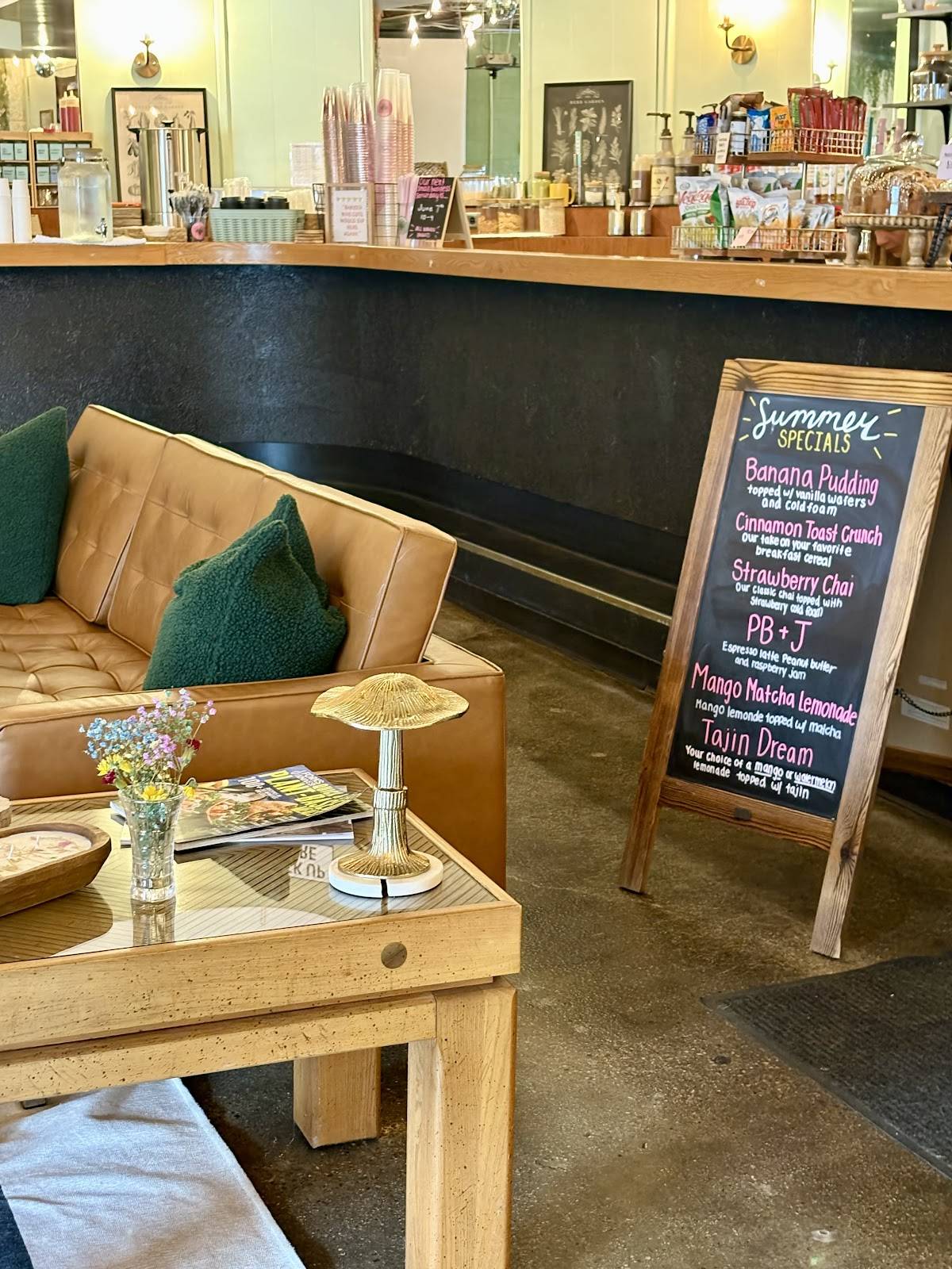 Menu at The Fern cafe, Royal Oak