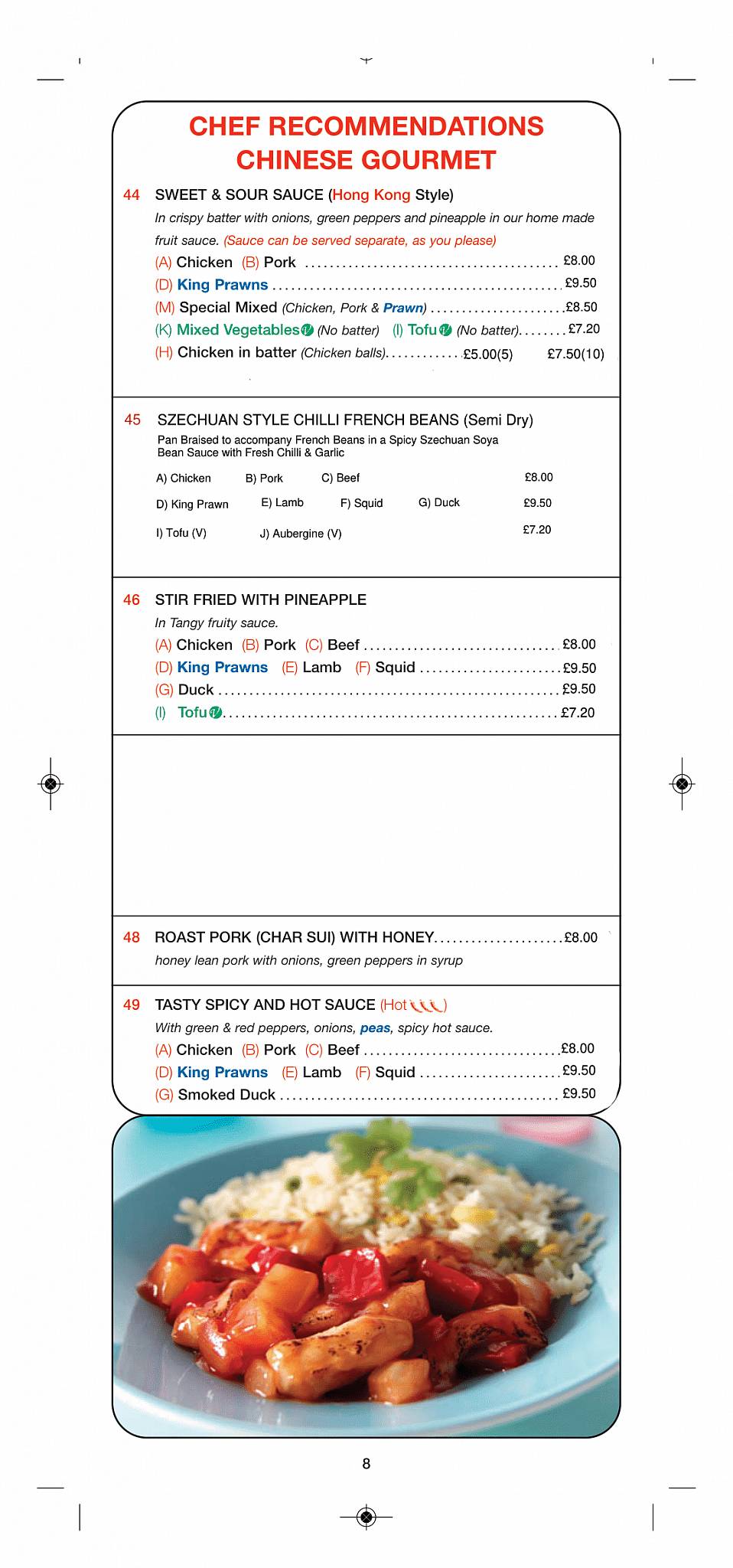 Menu at The Flying Fish Fleet fast food, Fleet