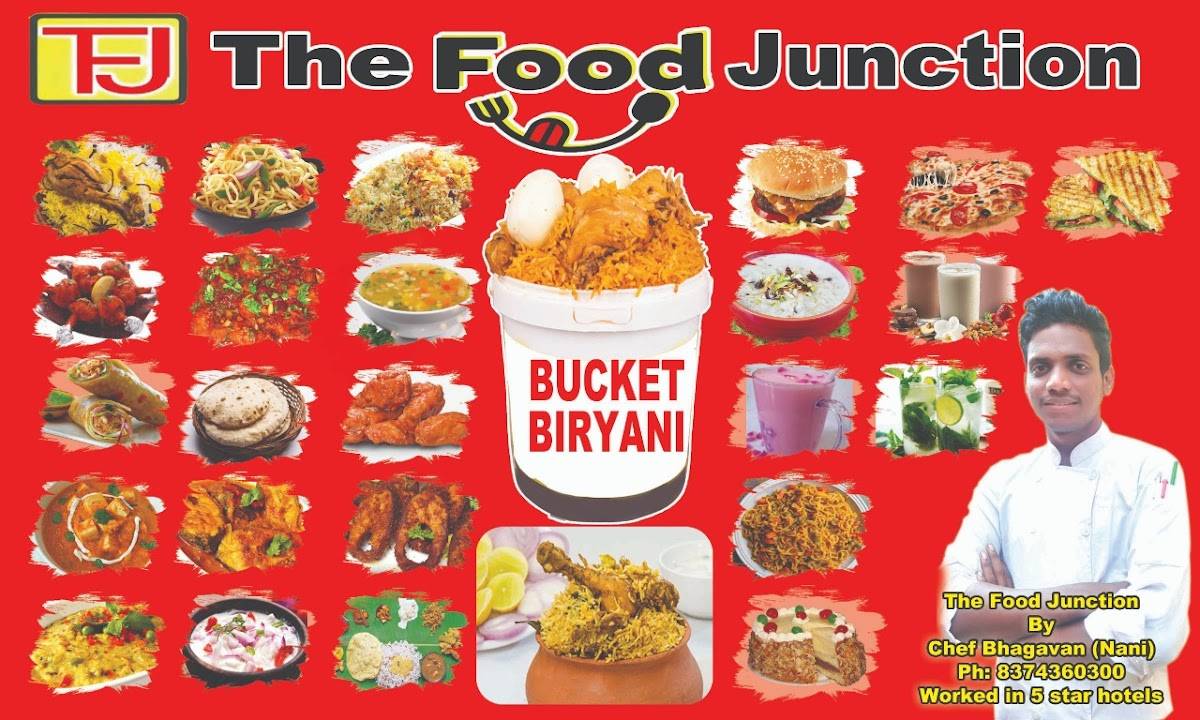 Menu at The Food Junction, Visakhapatnam