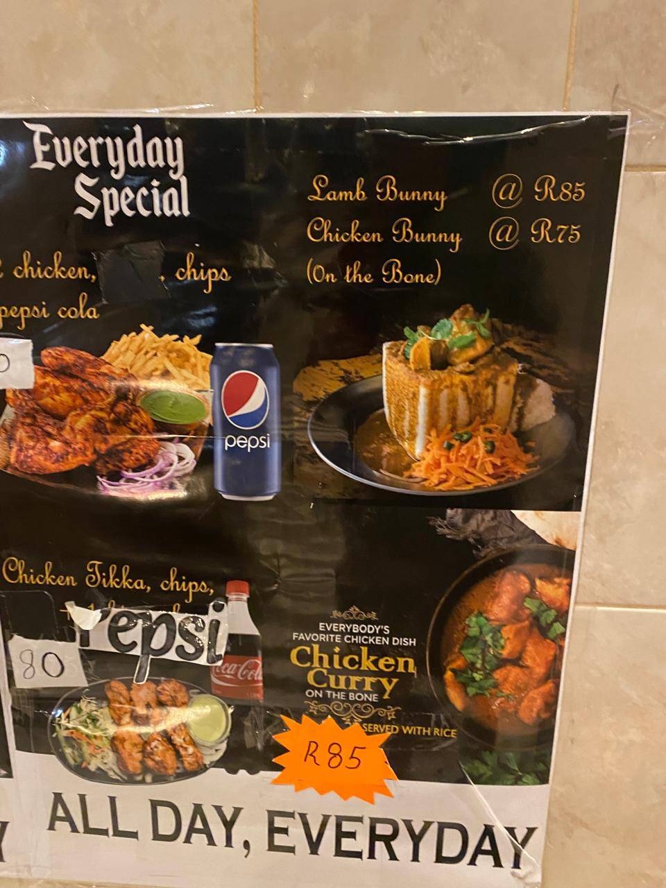 Menu at The Glassy Junction Edenvale pub & bar, Edenvale