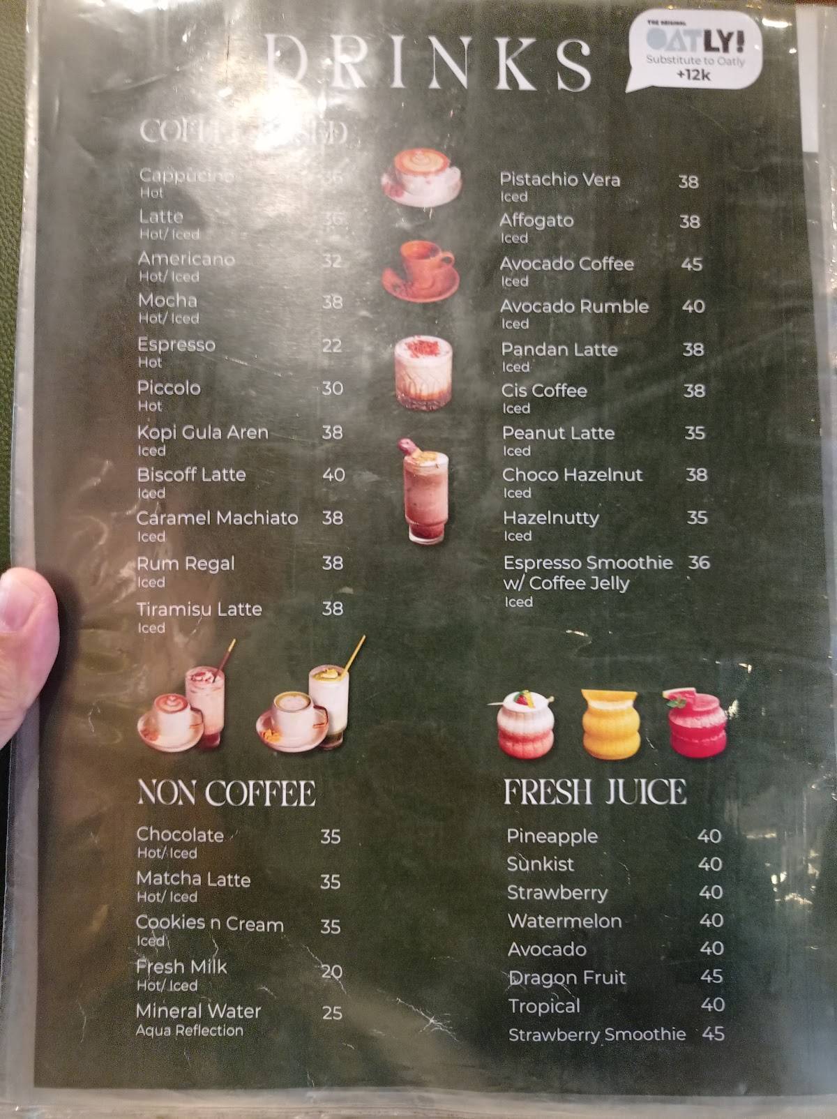 Menu at The Grove Cafe Malang, Malang