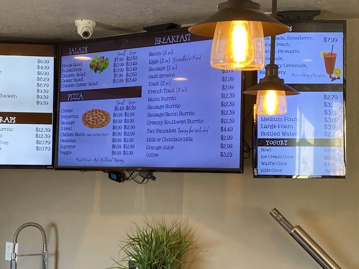 Menu at The IceBox Grill fast food, Ivins