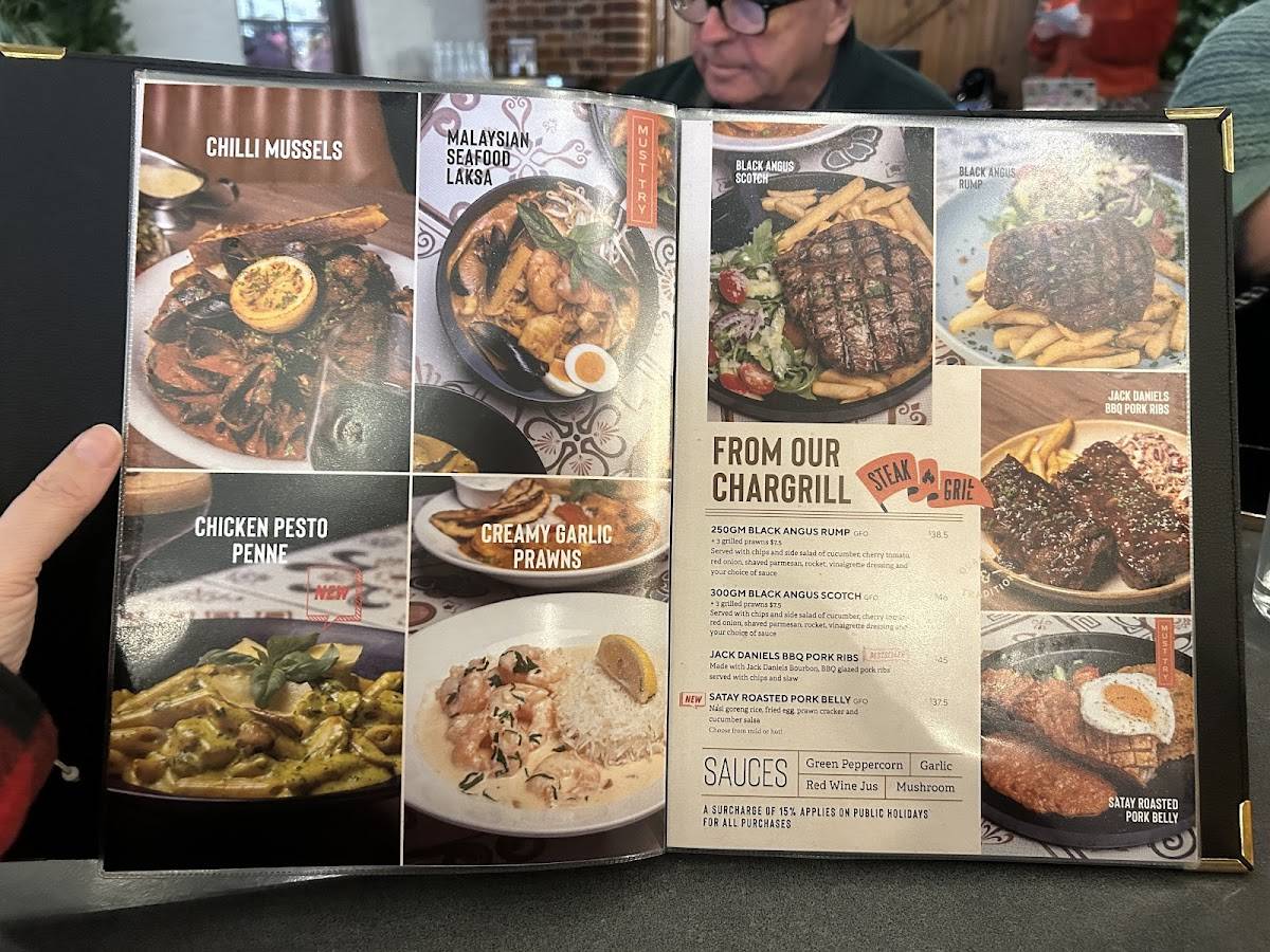 Menu at The Last Local pub & bar, Canning Vale