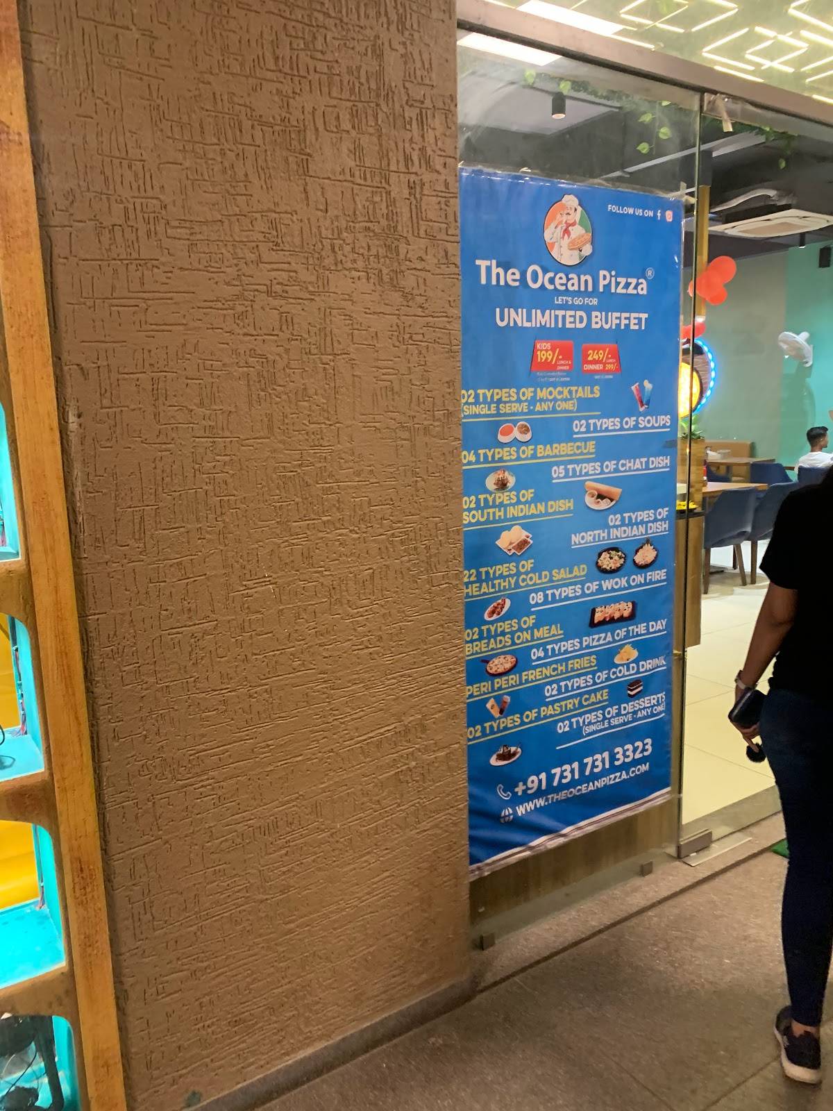 Menu at The Ocean Pizza (Bhat Circle,Gandhinagar), Ahmedabad