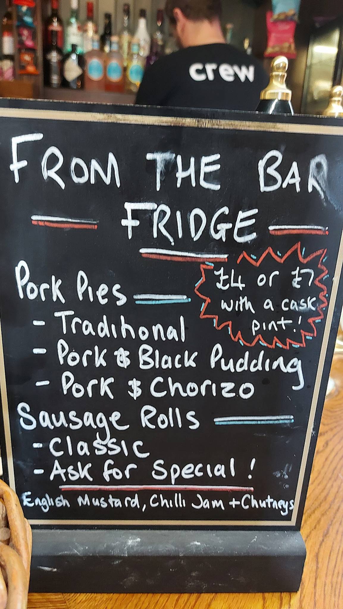 Menu at The Old Poets Corner. pub & bar, Ashover