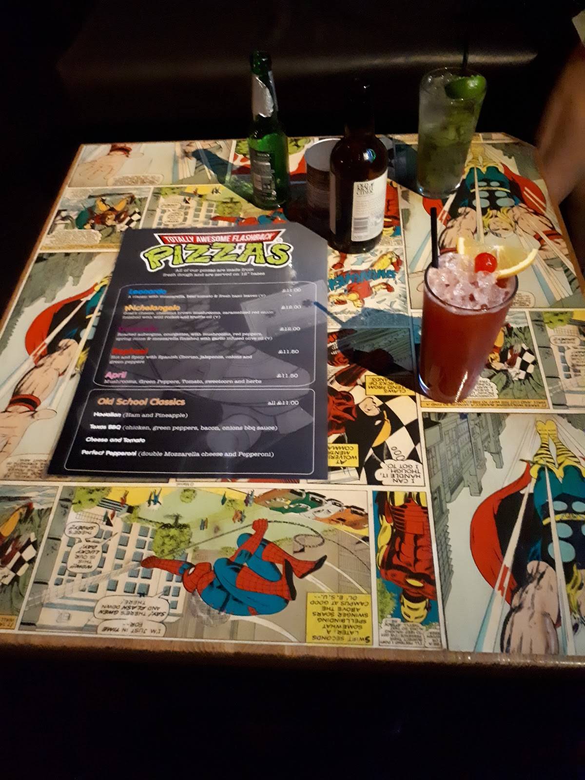 Menu at The Old School Yard pub & bar, London