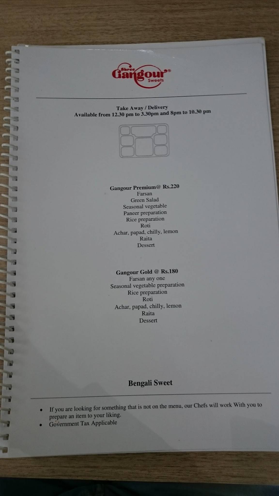 Menu at The Robot Restaurant: India's first AI Based Robotic Restaurant ...