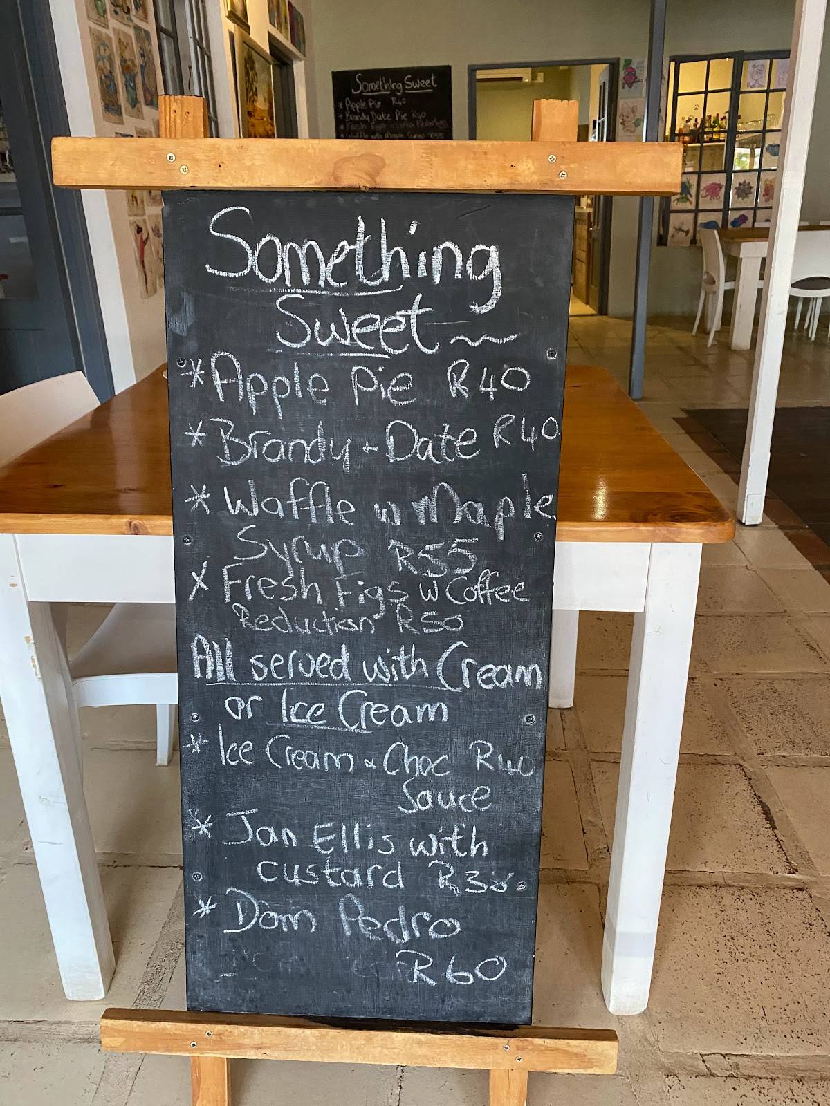 Menu at The Rude Chef restaurant, Prince Albert