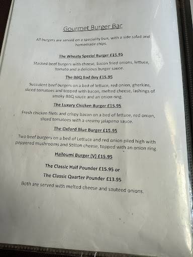 Menu at The Wheatsheaf pub & bar, St Helens, Mill Ln