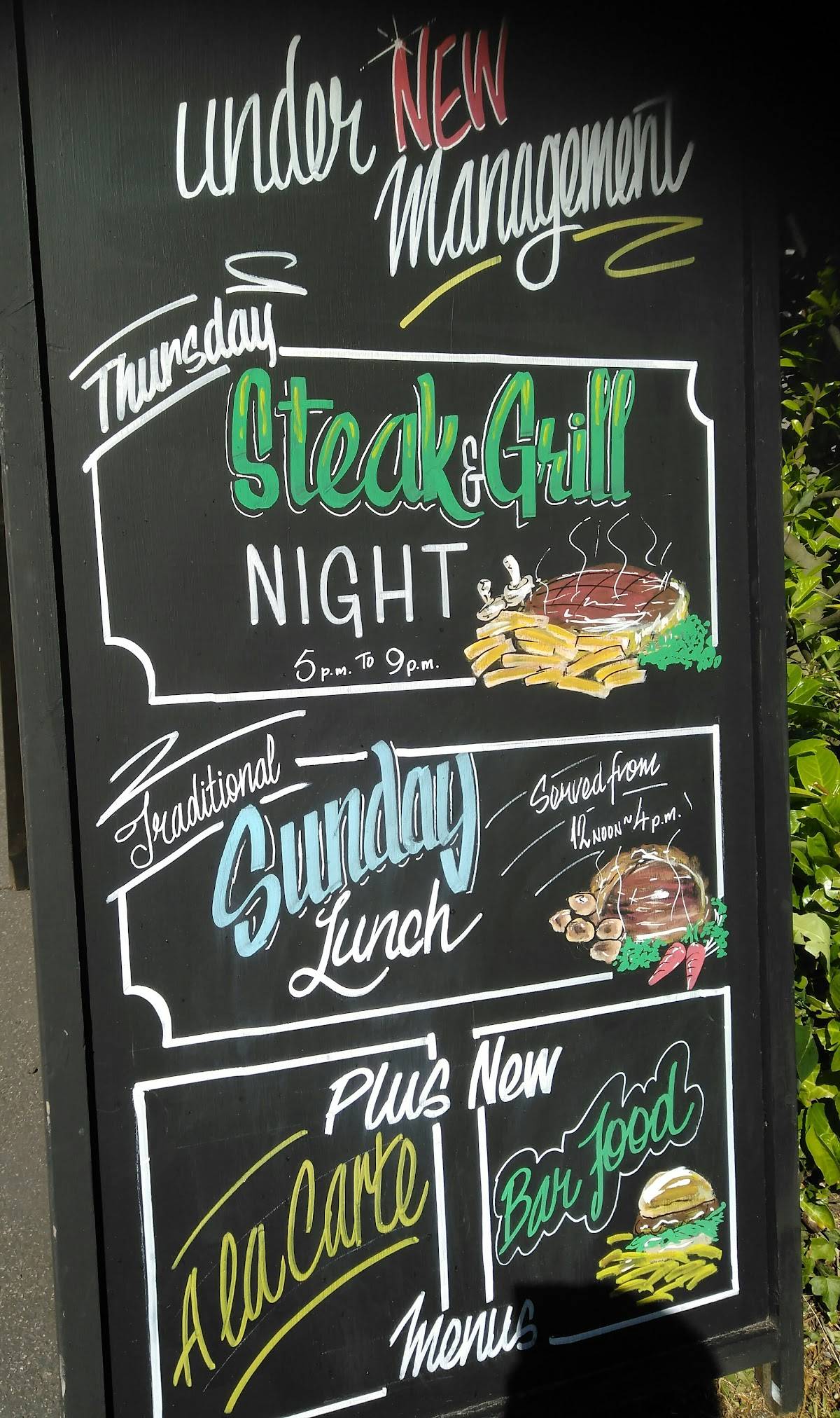 Menu at The Whitestone pub & bar, Nuneaton