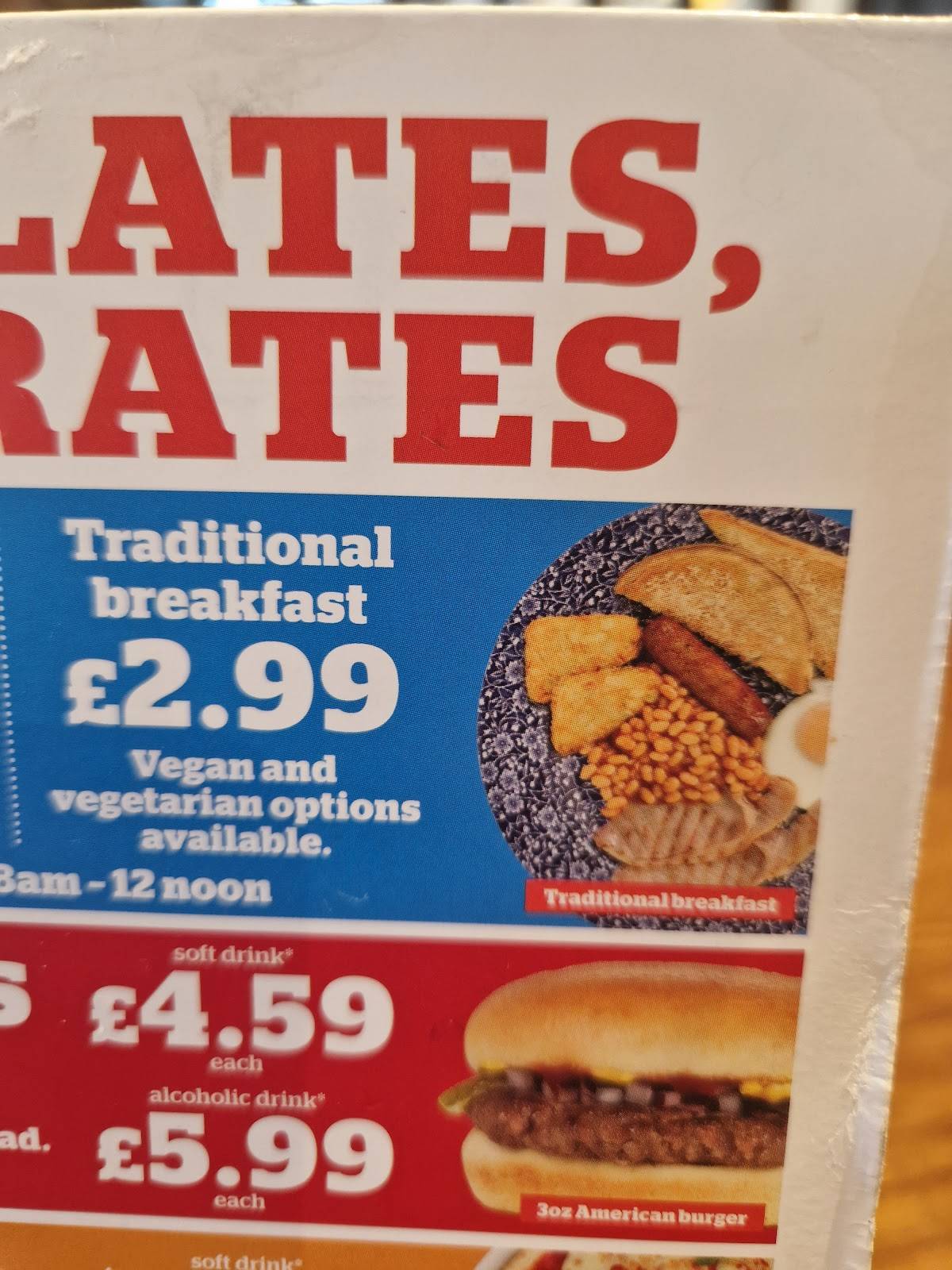 Menu at Three Magnets - JD Wetherspoon pub & bar, Letchworth Garden ...