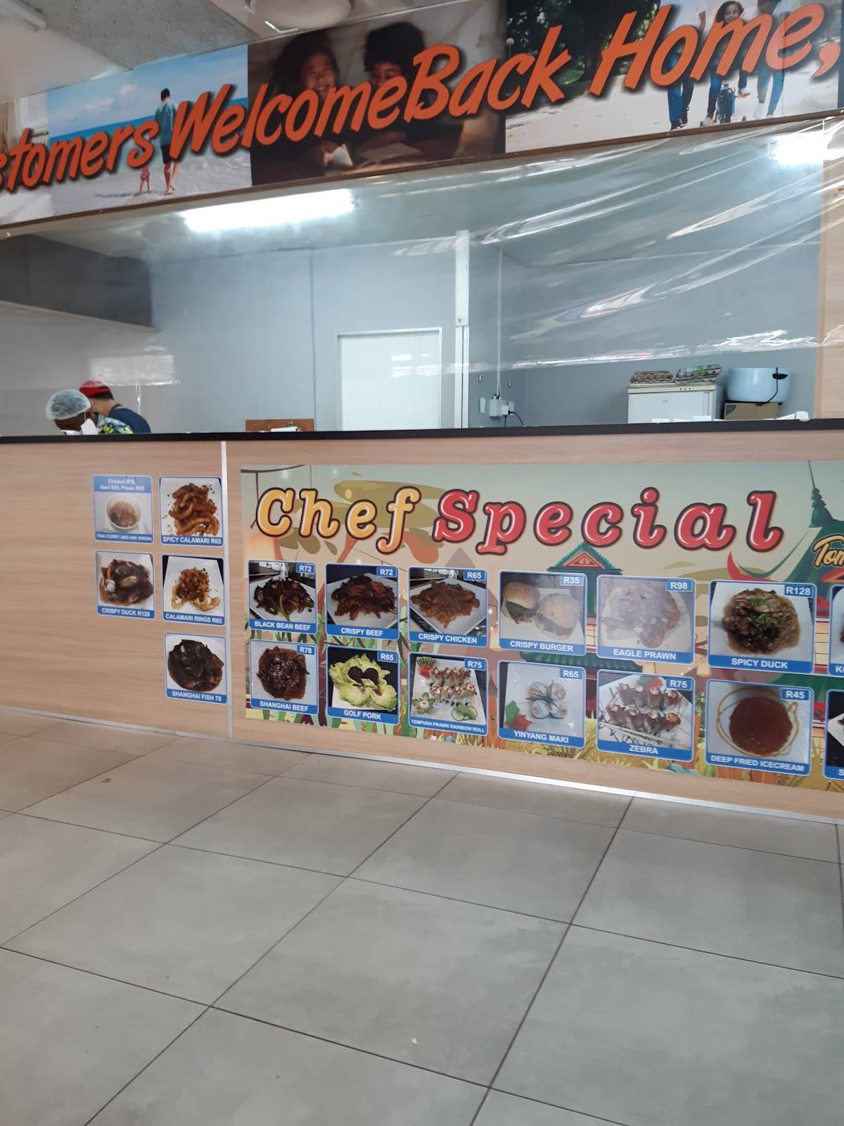 Menu at Tommy sushi manaba restaurant, Margate