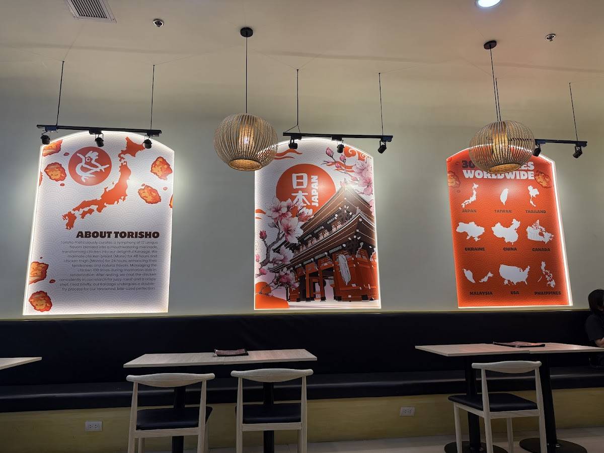 Menu at Torisho SM North restaurant, Quezon City