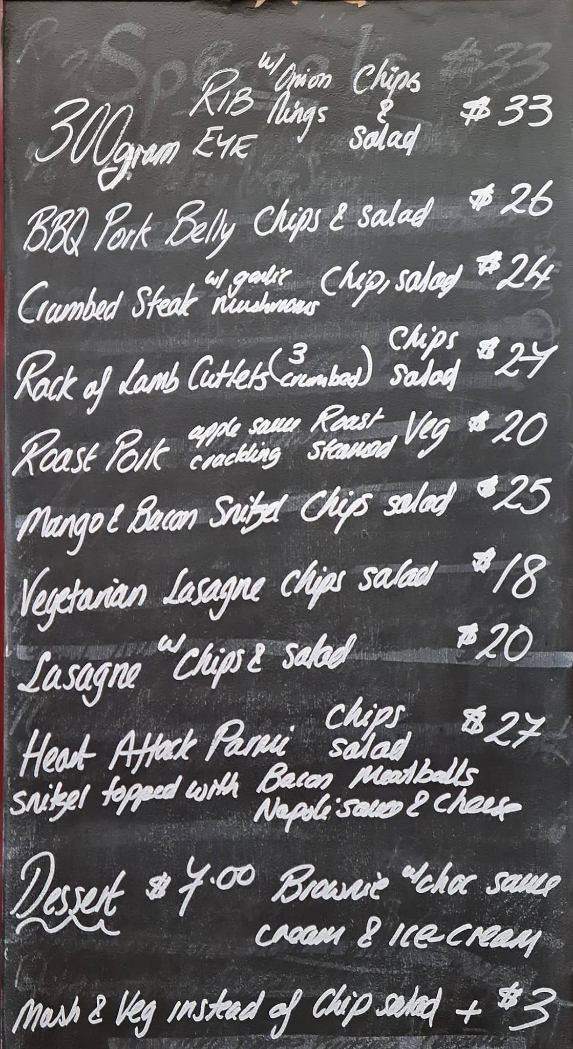 Menu at Trader Dukes Caboolture restaurant, Caboolture