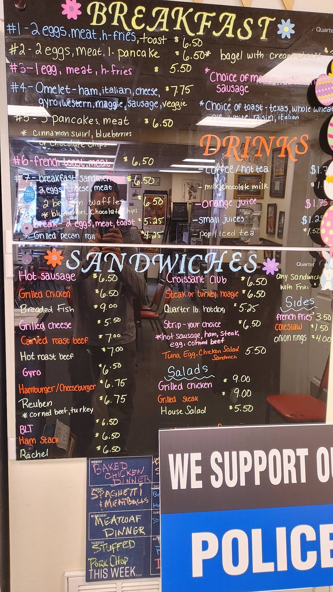 Menu at Trolley Barn Eatery, Pittsburgh