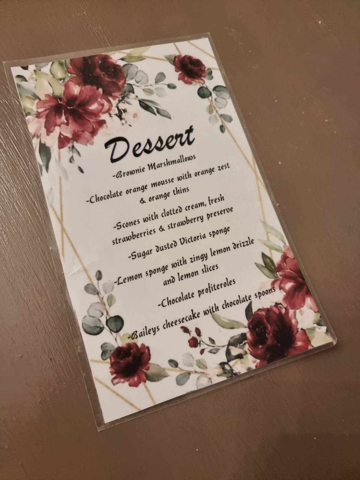 Menu at Twisted Teapot - Tea Parlour cafe, Barnsley